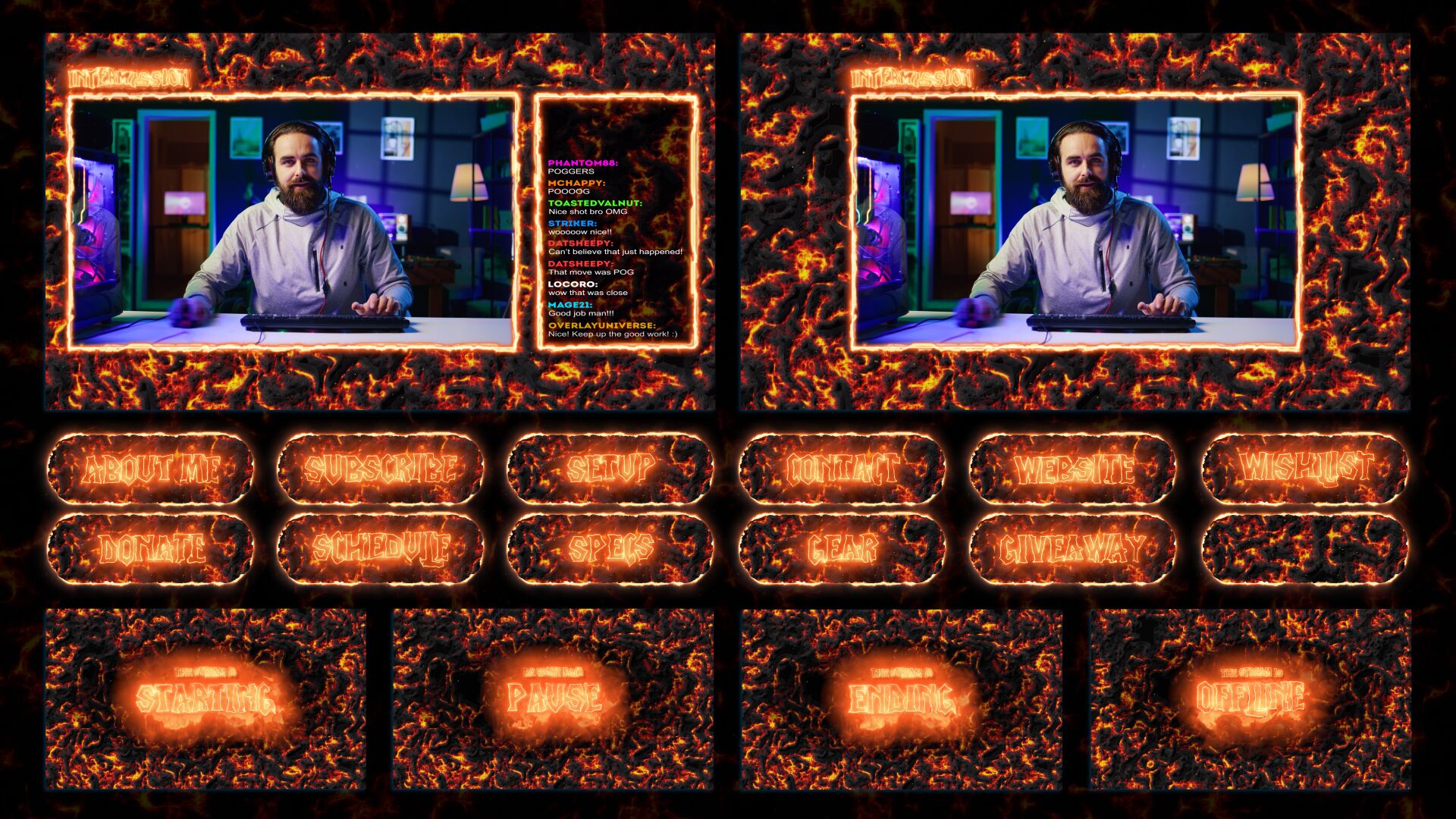 Cataclysm Stream Package - OverlayUniverse
